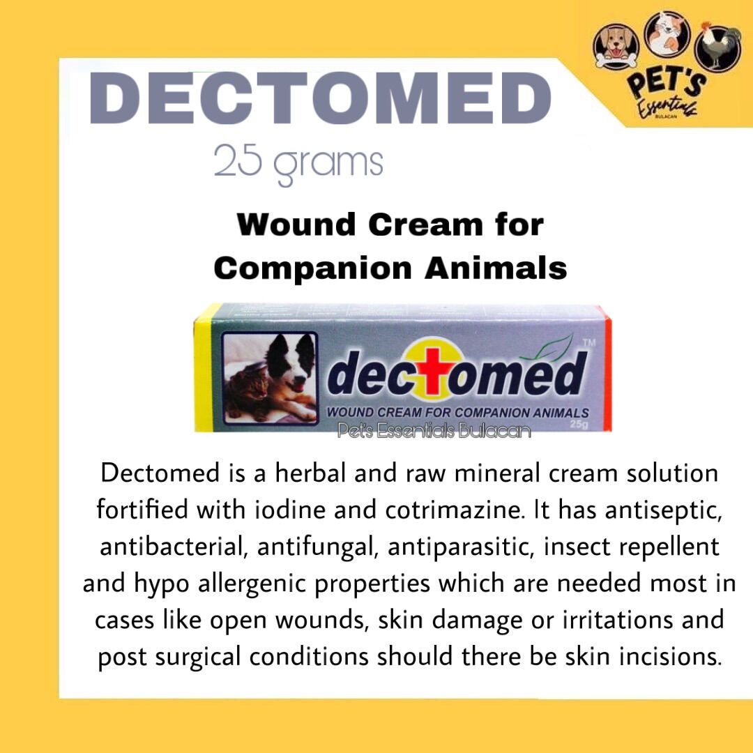 Dectomed Wound Cream 25g for Companion Animals | Lazada PH