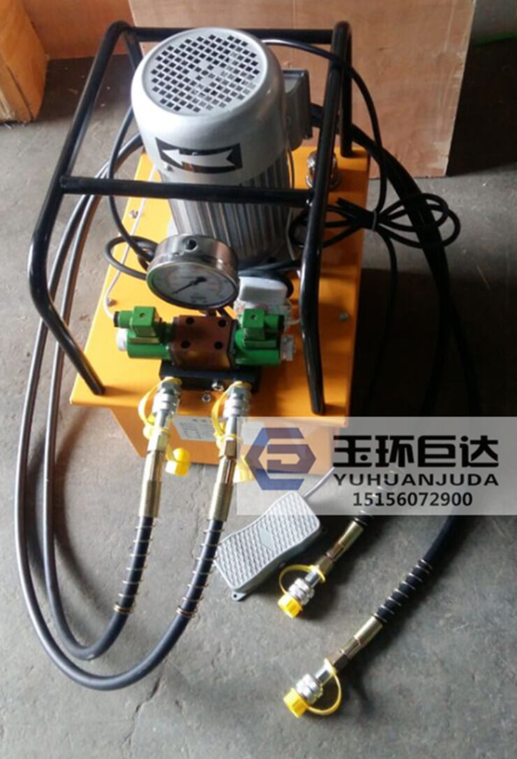 Hydraulic Punching Machine 1.5kW Double Circuit Ultra High Pressure ...