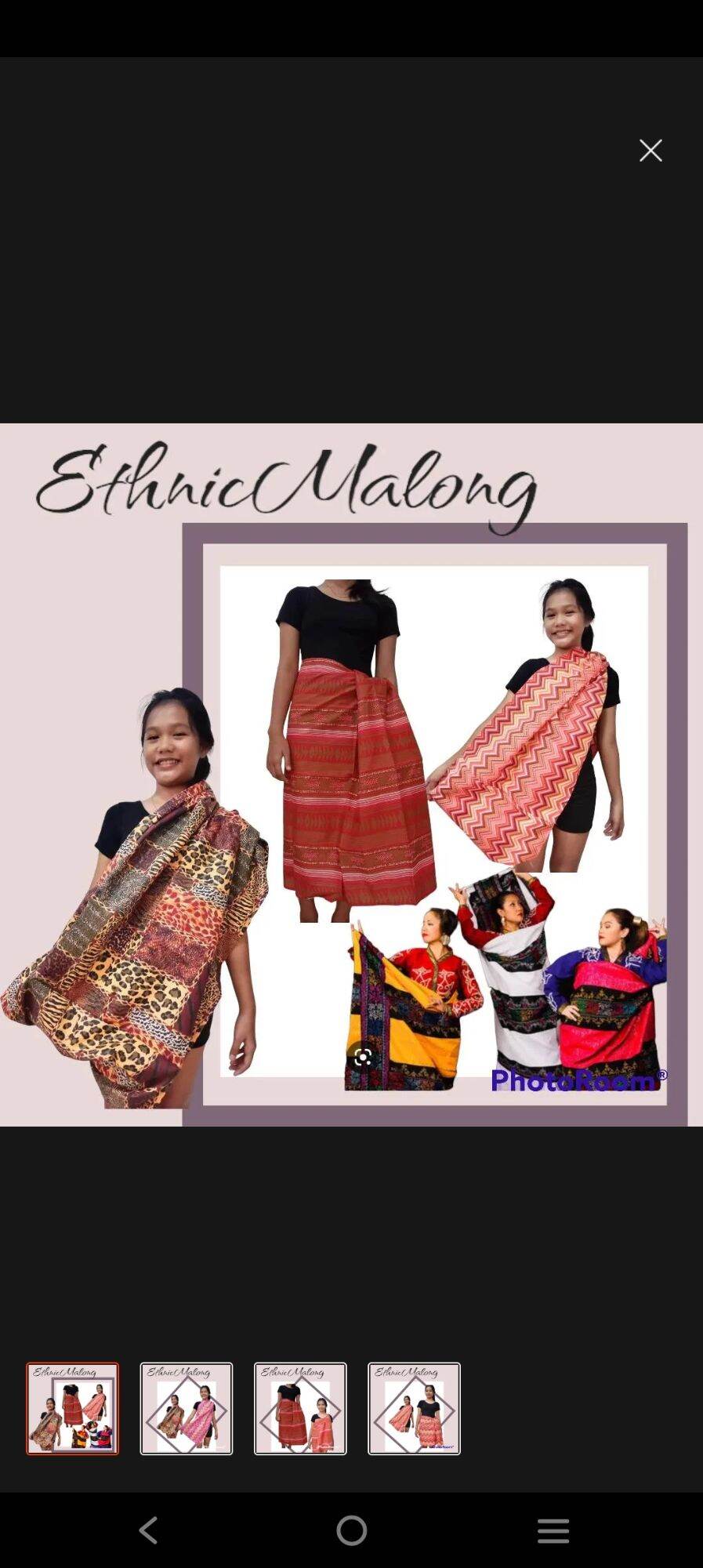 Malong Costume For Boys