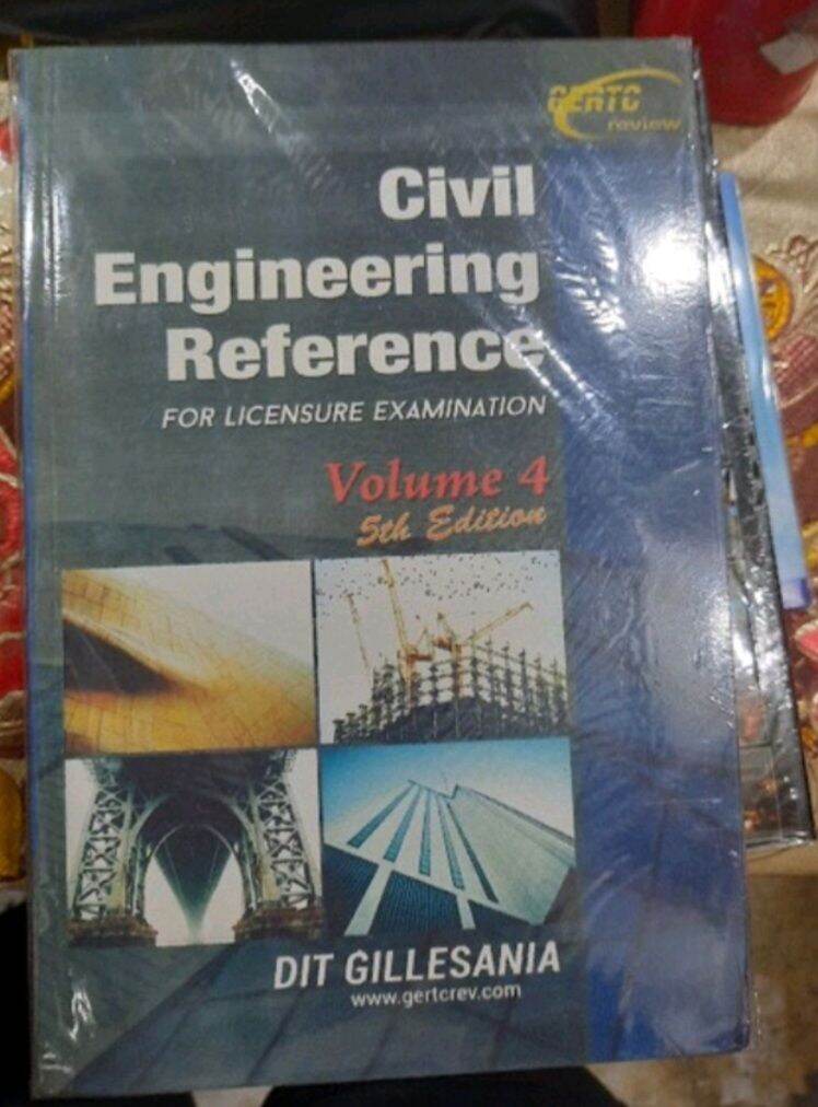 Civil Engineering Reference Volume 4 6th ed Gillesania | Lazada PH
