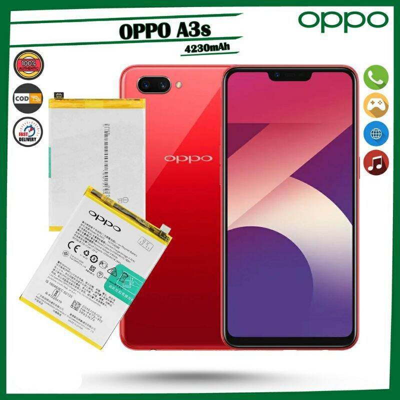 OPPO A3s Battery Model BLP673 Original Equipment Manufacturer 4230mAh ...