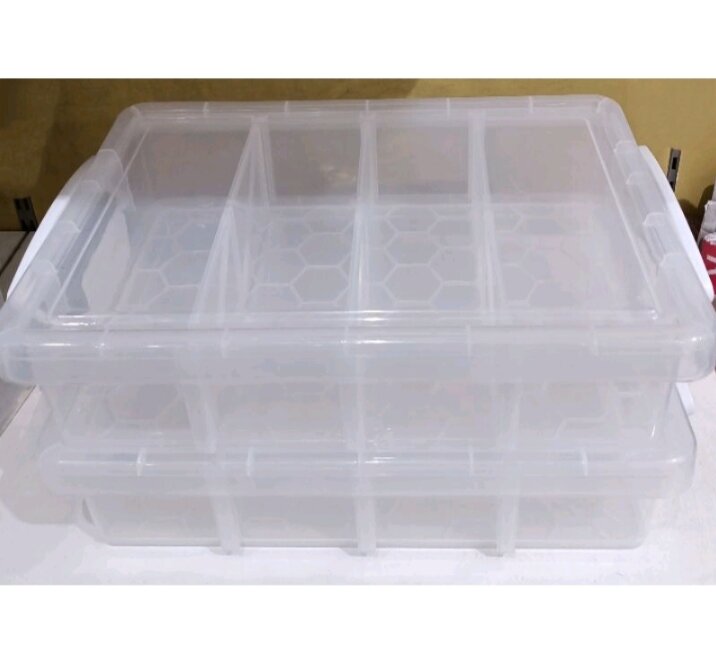 Home Gallery Storage Box With Divider Dimension:(LxWxH)39x26x10cm ...