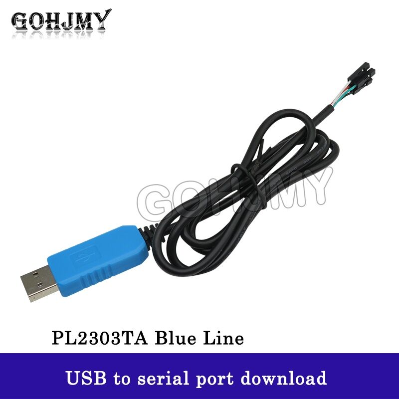 Blue PL2303TA/GL download cable USB to TTL RS232 module upgrade module ...