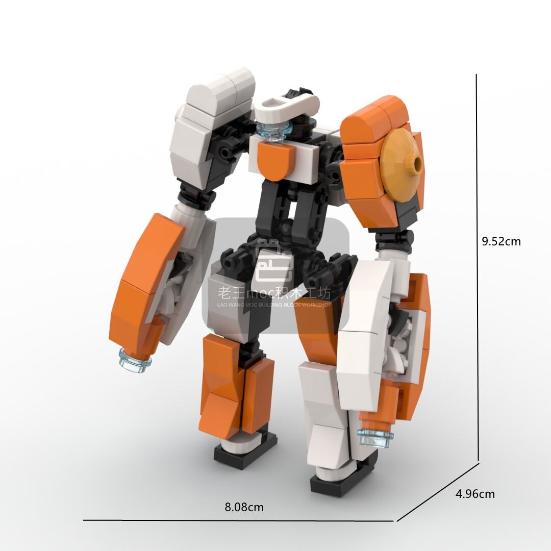 Creative Domestic Exoskeleton Robot Fort Tank Assembly Toy Blocks for ...