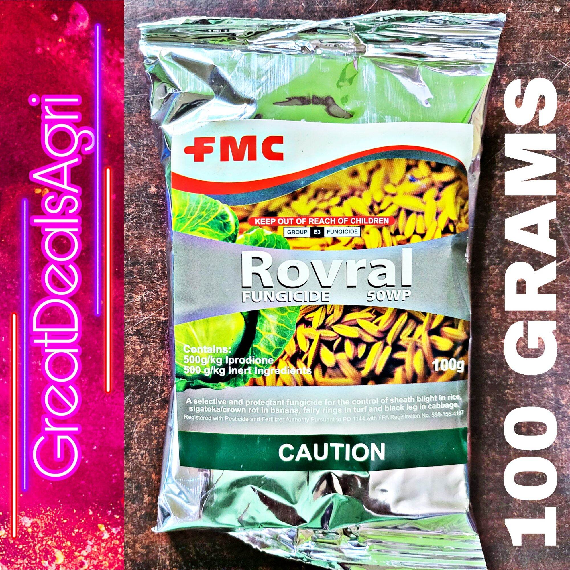 ROVRAL 50 WP IPRODIONE FUNGICIDE (100 GRAMS) BY FMC | Lazada PH