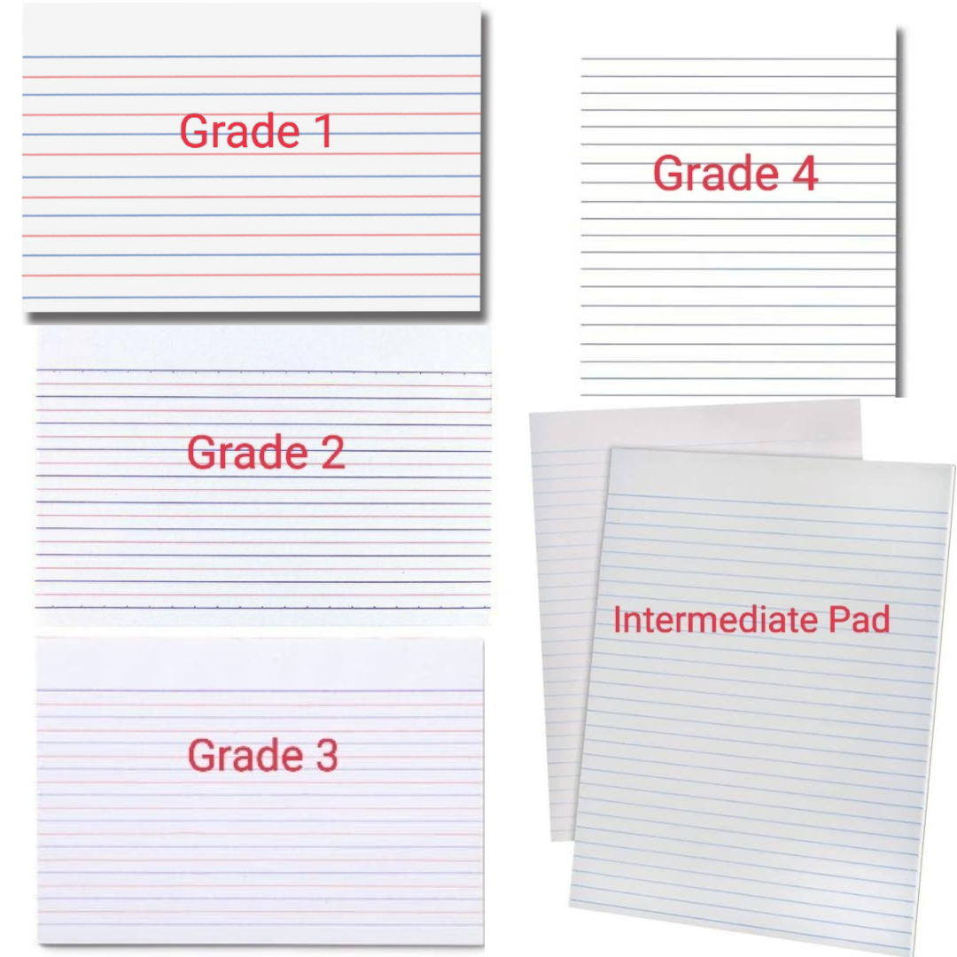 Intermediate Pad Grade Pad Writing Paper Grade 1 2 3 4 Lazada PH