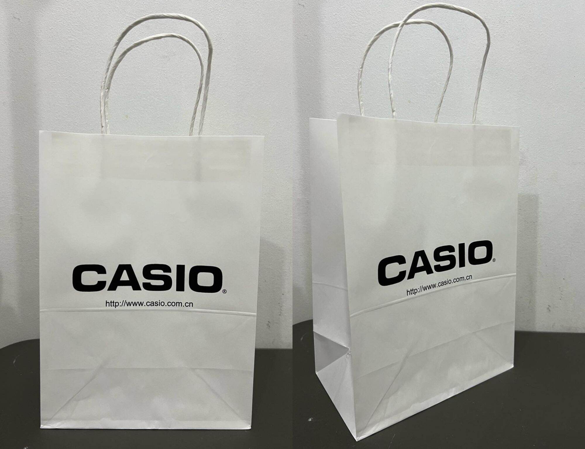 Casio paper bag | Lazada PH