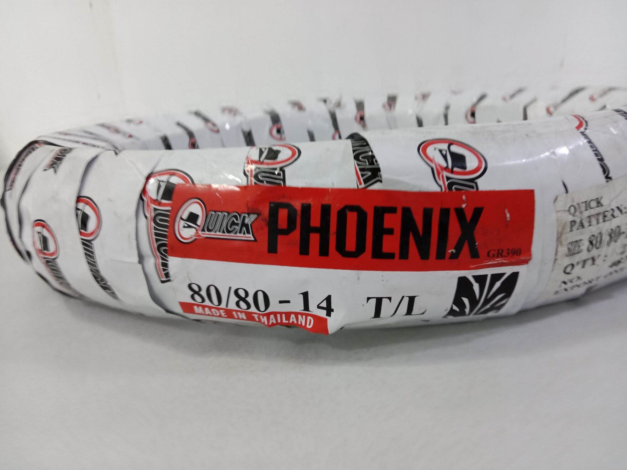 Tire Tubeless 80X80-14 QUICK TIRE Phoenix Thailand | Lazada PH