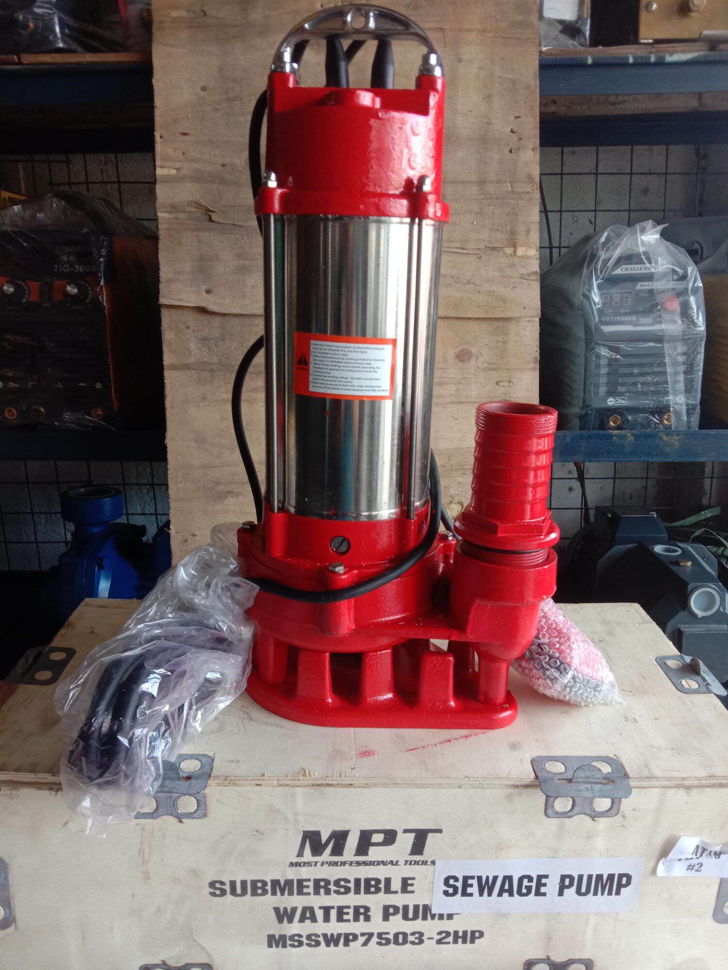 submersible pump 2hp sewage pump MPT | Lazada PH