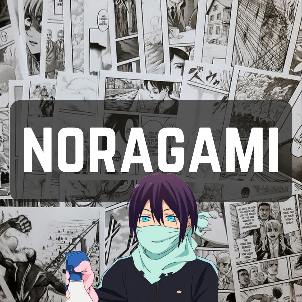 STICKERLICIOUS 🥍 random NORAGAMI anime manga panel sticker size A6 and ...