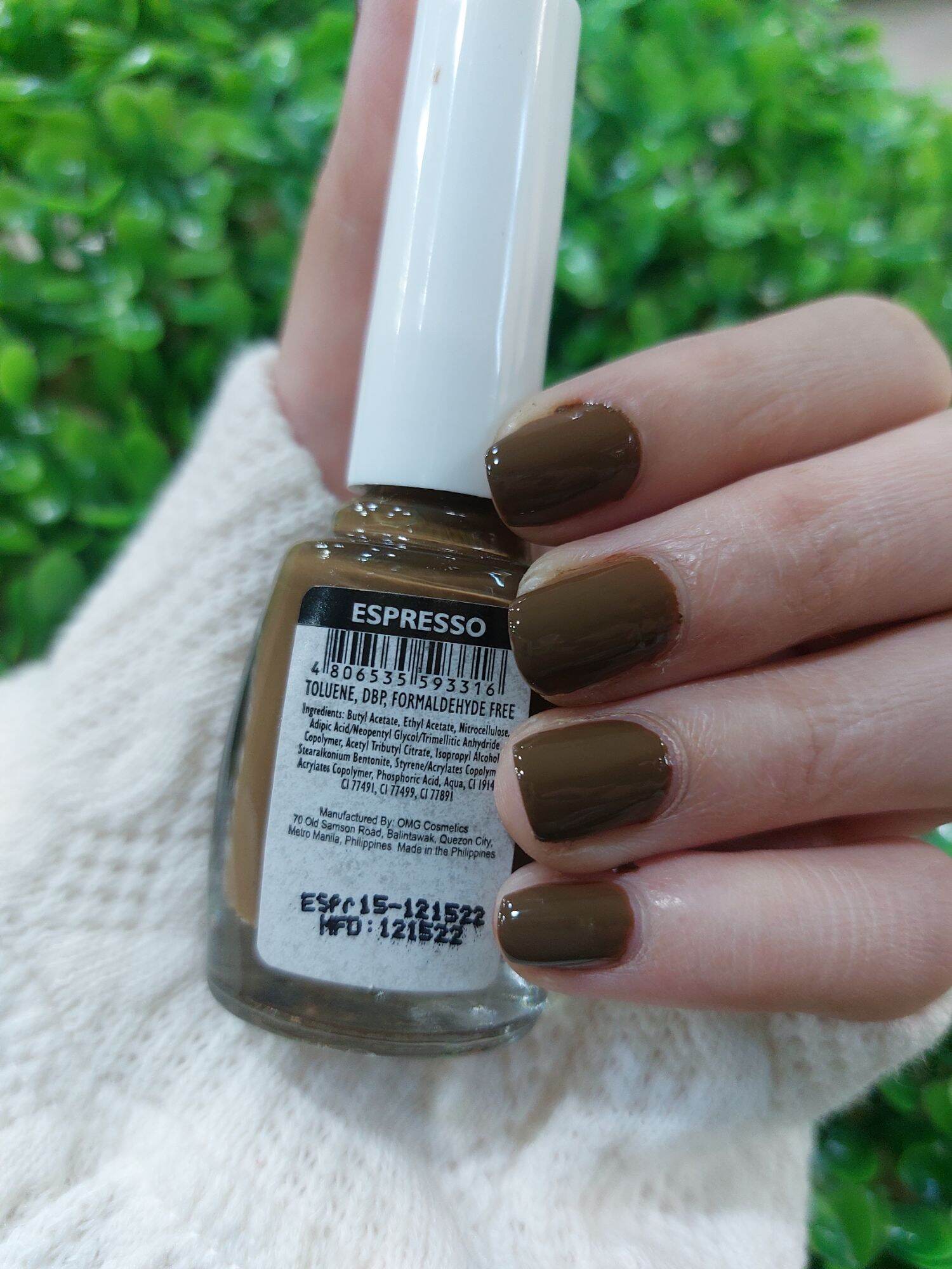 0NeW COLOR‼️ of OMG NAIL lacquere collection(shade:espresso) | Lazada PH