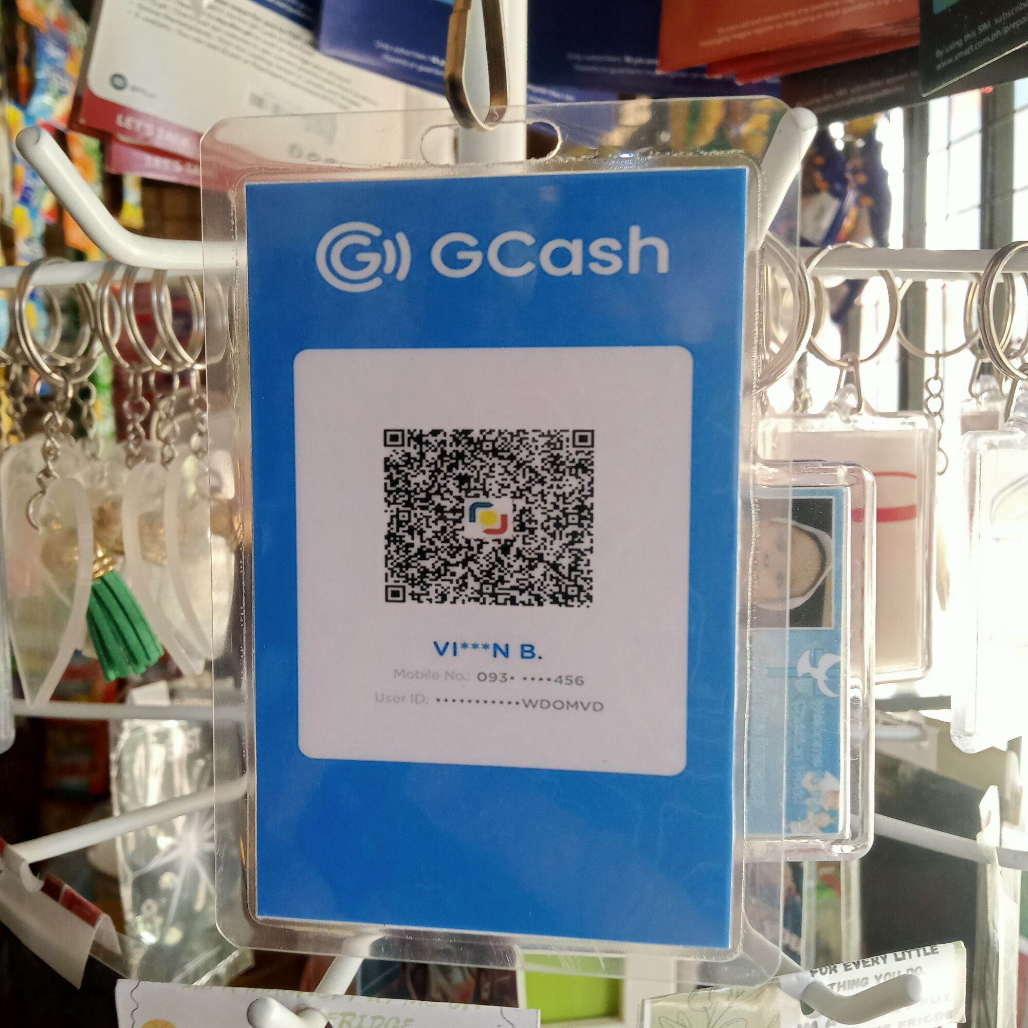 Gcash Qr code Id style Gcash Laminated Makapal 250mic | Lazada PH