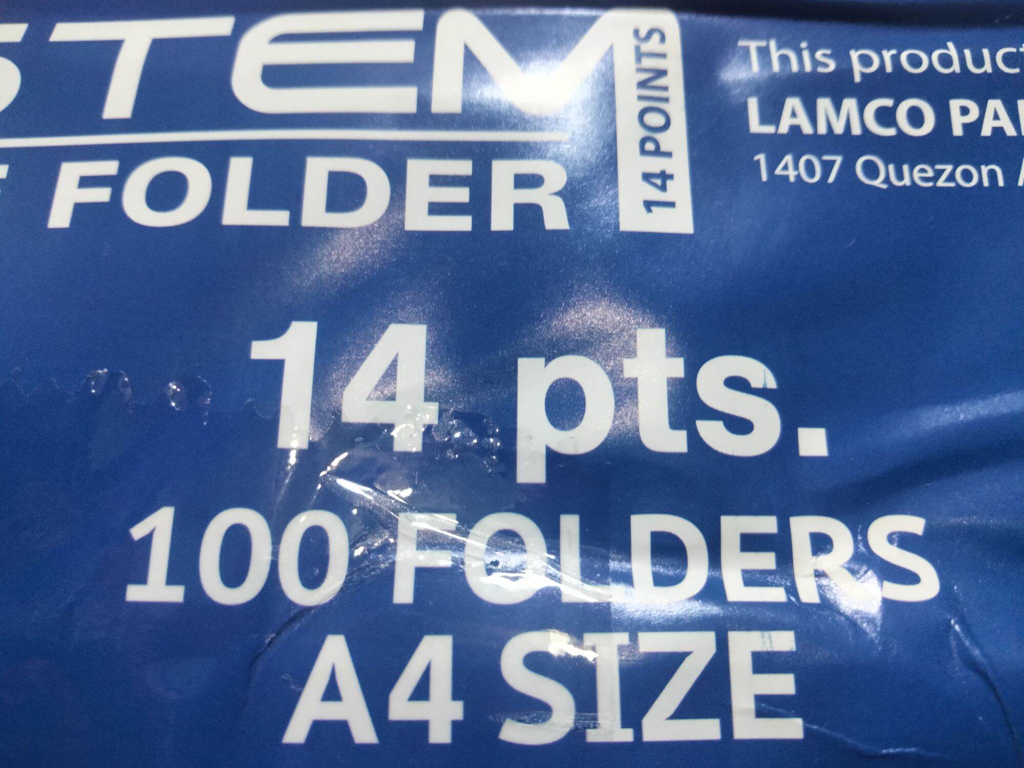 A4 WHITE FOLDER 11PTS AND 14PTS | Lazada PH