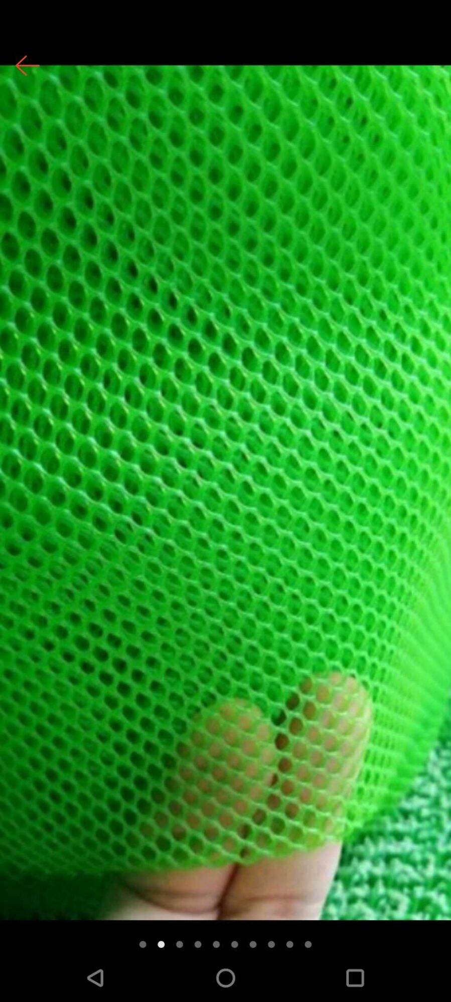 per yard elastic pvc/plastic polyethylene screen (green) net chiken ...