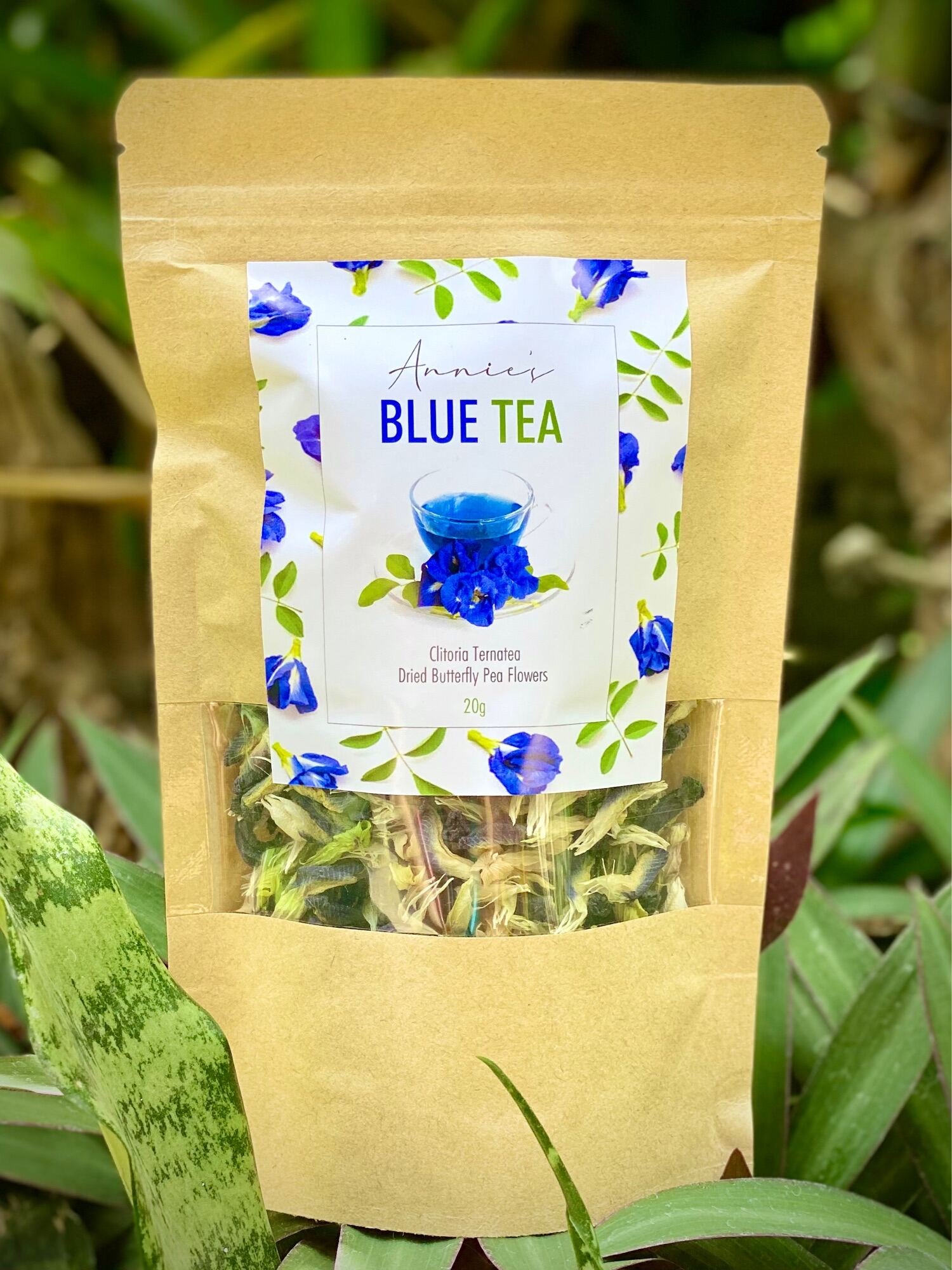Organic Dried Butterfly Pea Flowers - Clitoria Ternatea - Blue Ternate ...