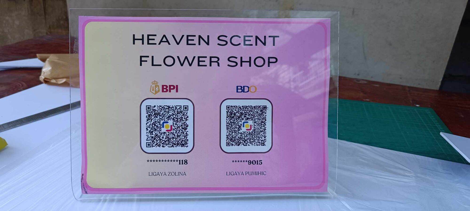 Acrylic Qr Standee 2mm Thick Acrylic Light weight Waterproof Non Fading ...