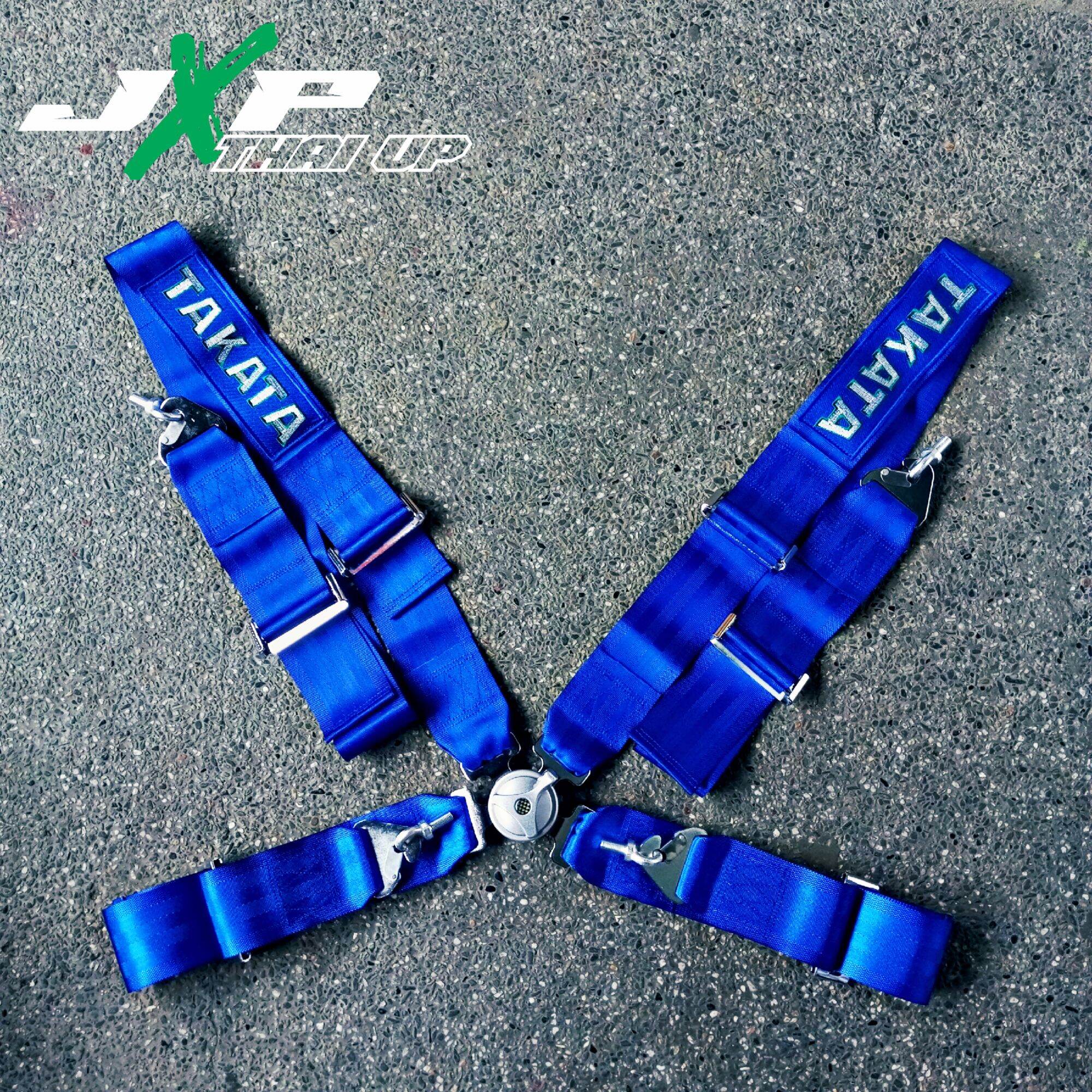 4 Point Harness Takata Tanaka Universal Blue 4-Point - 2" Wide Nylon ...
