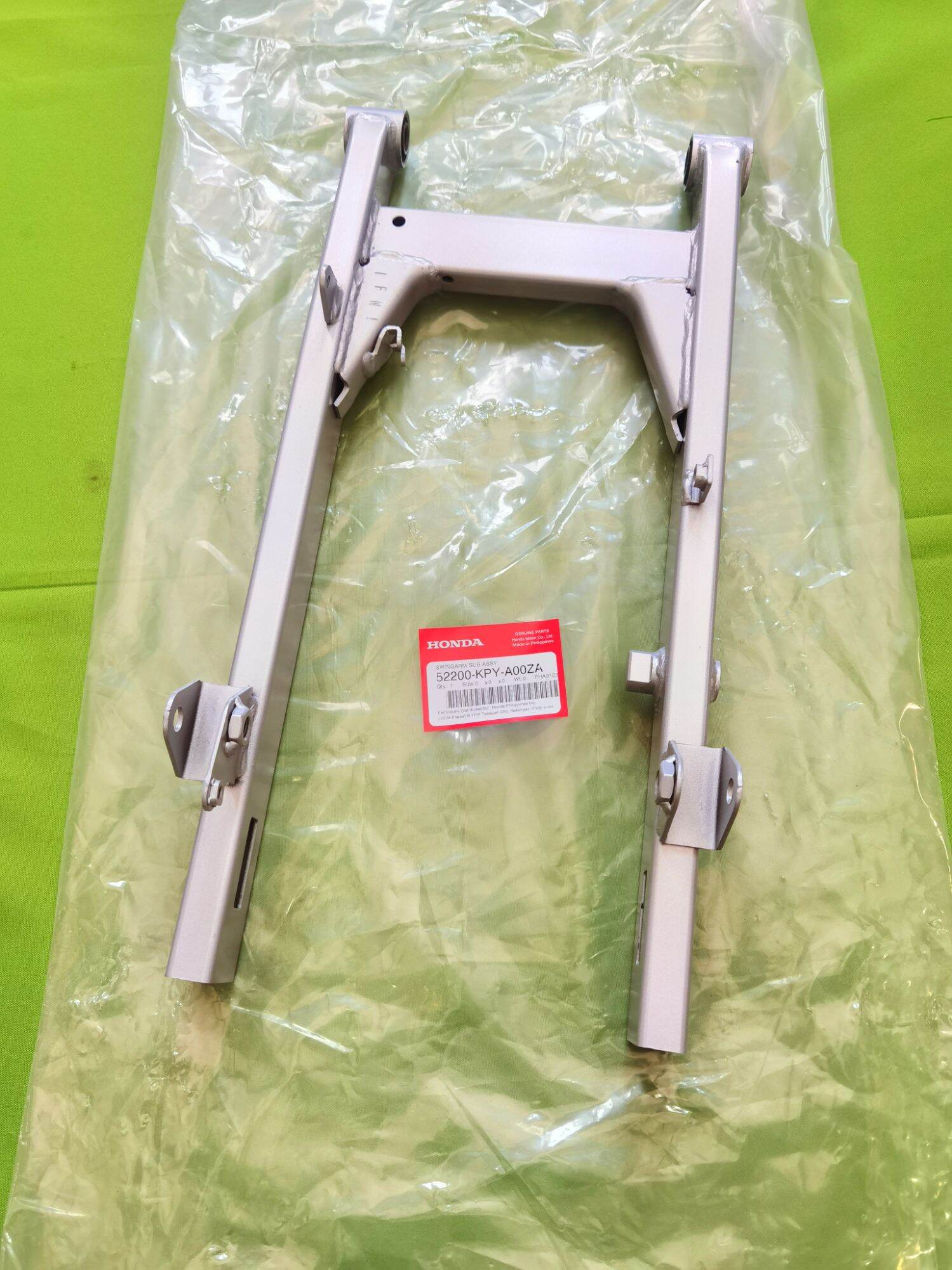 Swing arm Xrm 125 Trinity Disc brake type, Honda Genuine Parts original ...
