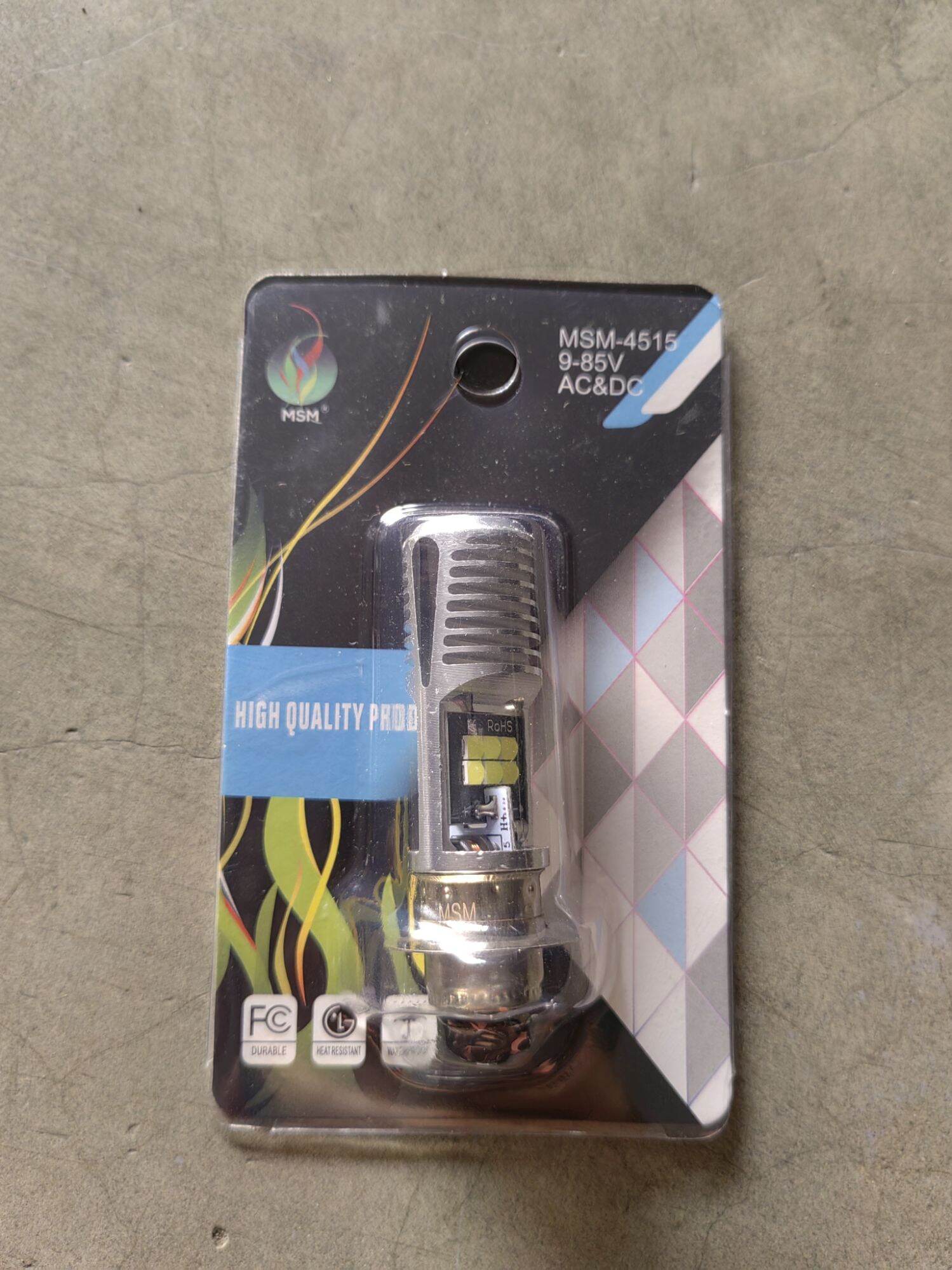 motorcycle headlight bulb LED msm4515 for xrm/mio/tmx/wave | Lazada PH