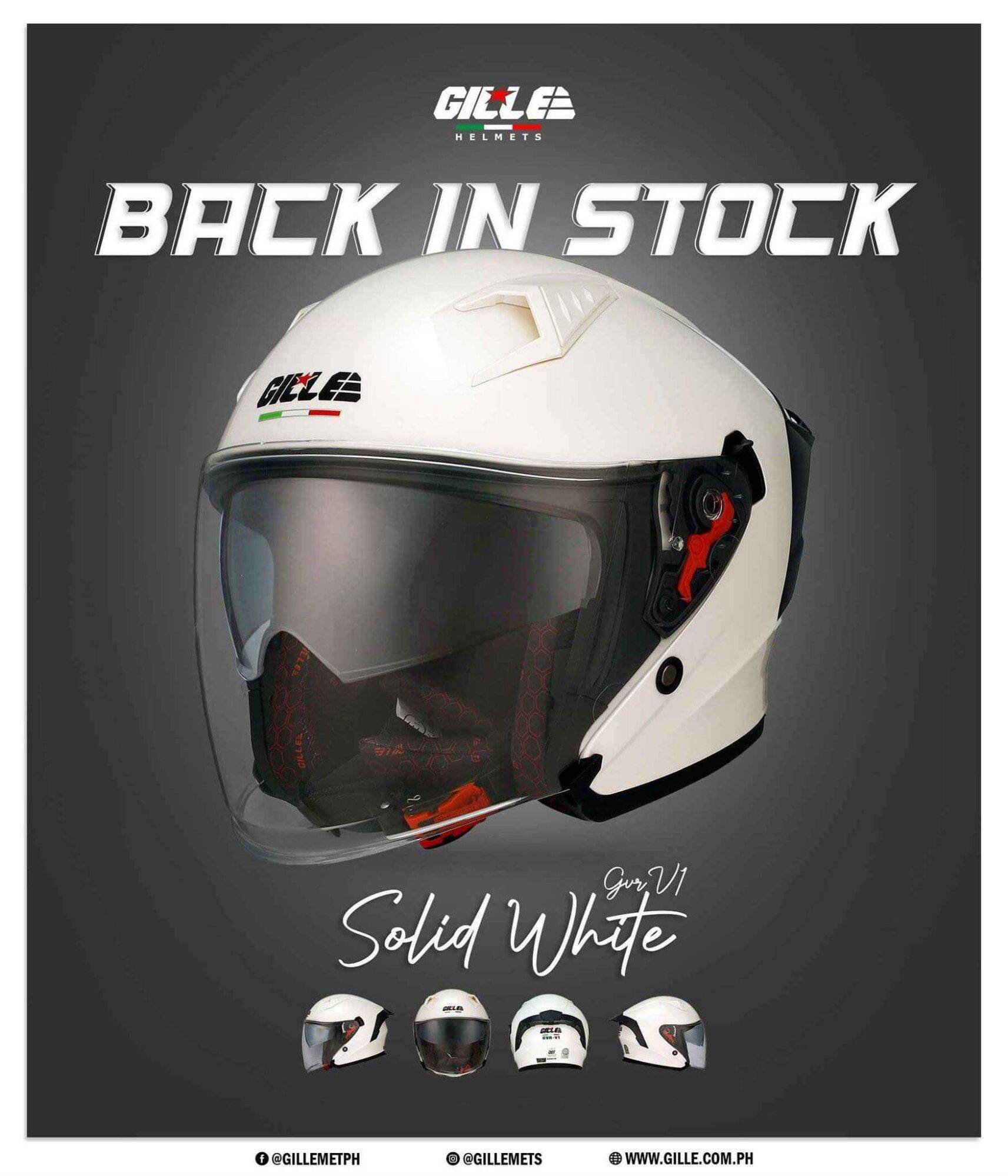 GILLE GVR HALF FACE WITH LOTS OF FREEBIES | Lazada PH