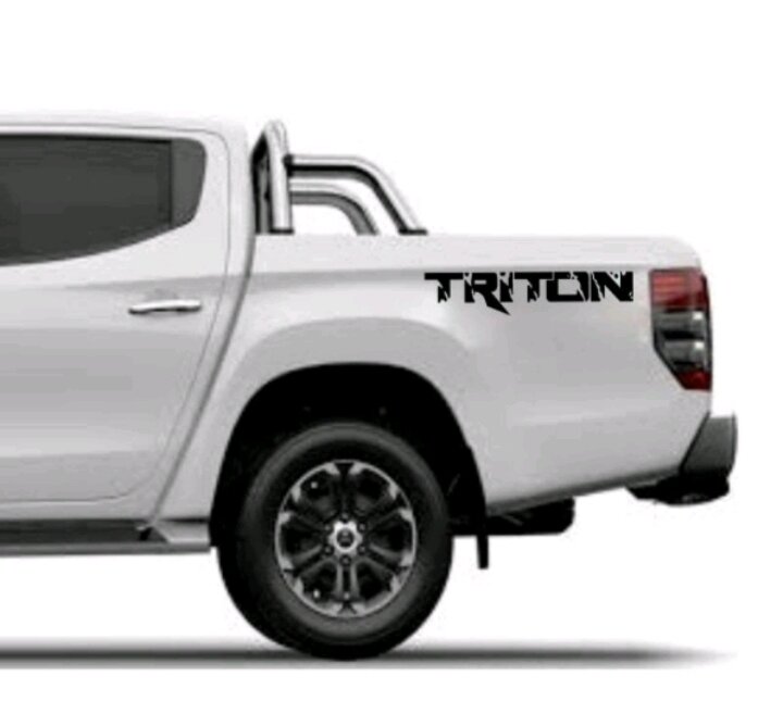 Mitsubishi Strada TRITON Sticker for Side Set 2pcs | Lazada PH