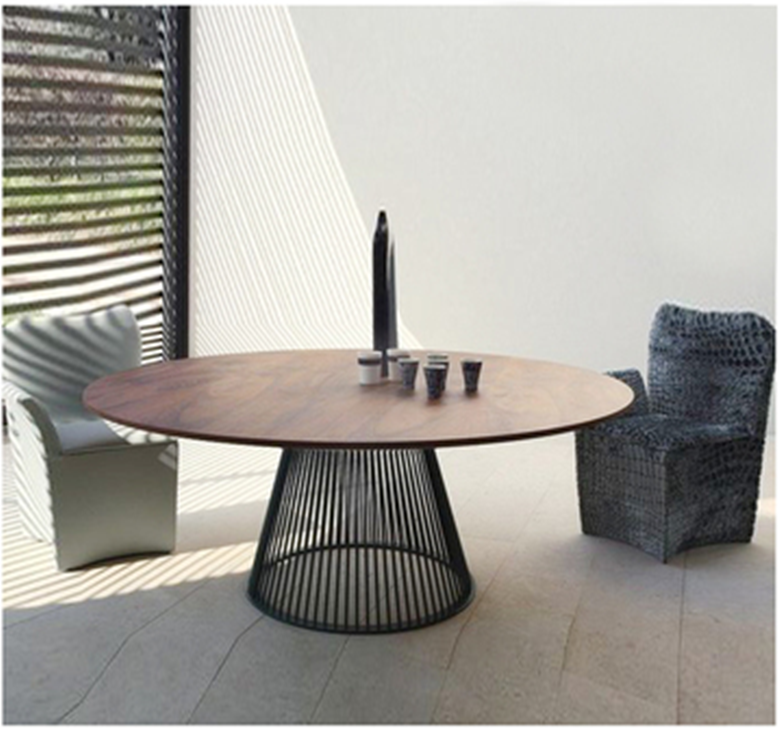 Scandinavian Solid Wood round Table Hotel Hotel 1.6/1.8/2 M Large round ...