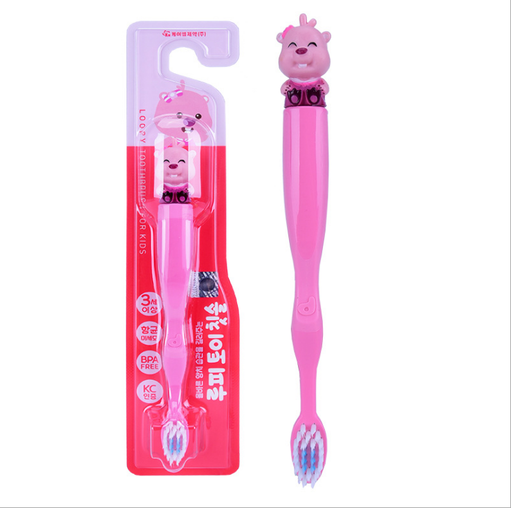 South Korea Imported Pororo Children's Cartoon Image Toothbrush Double ...