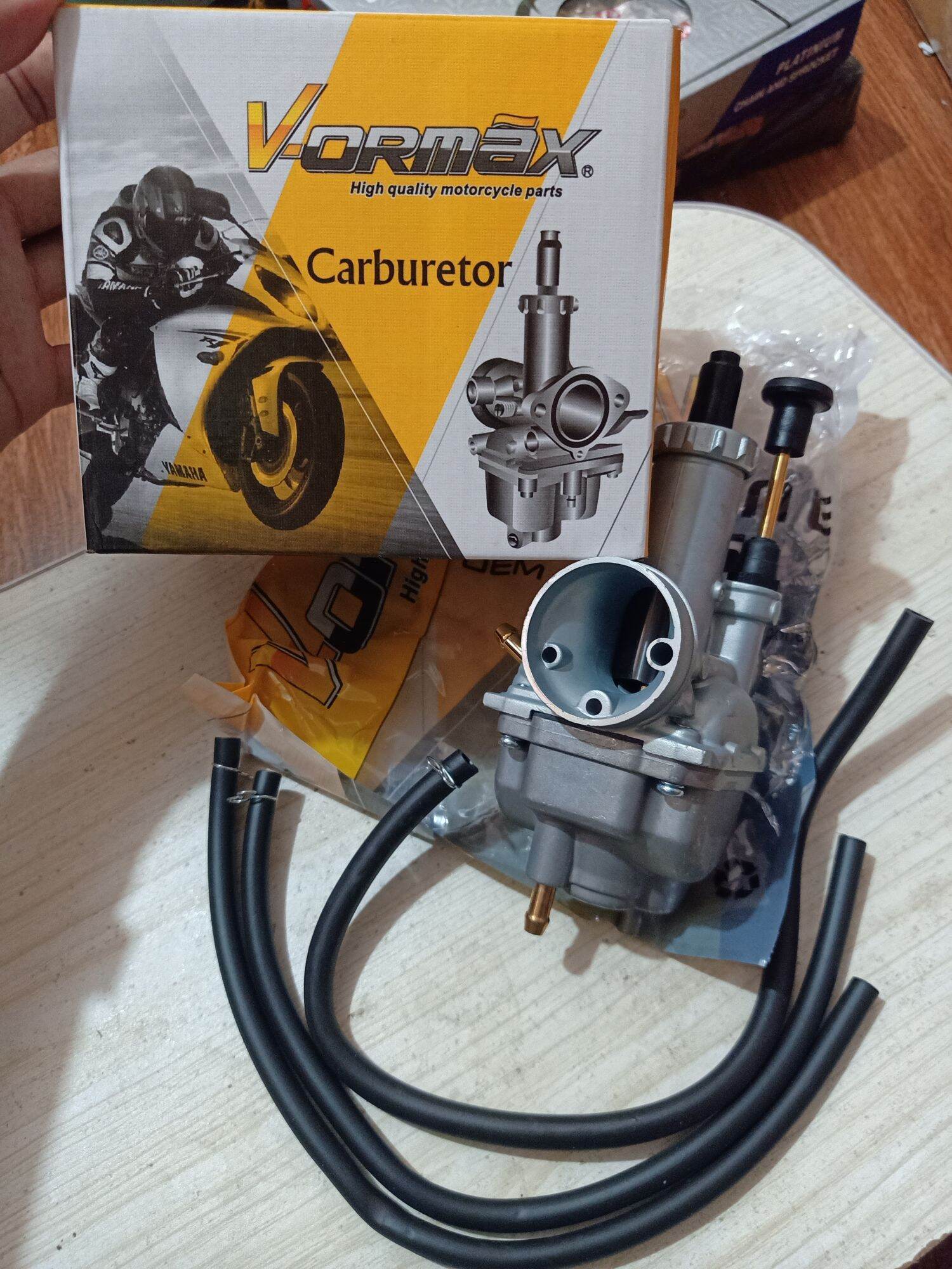 V-Ormax Genuine Parts OEM Carburetor for Kawasaki Barako 175 Motorcycle ...