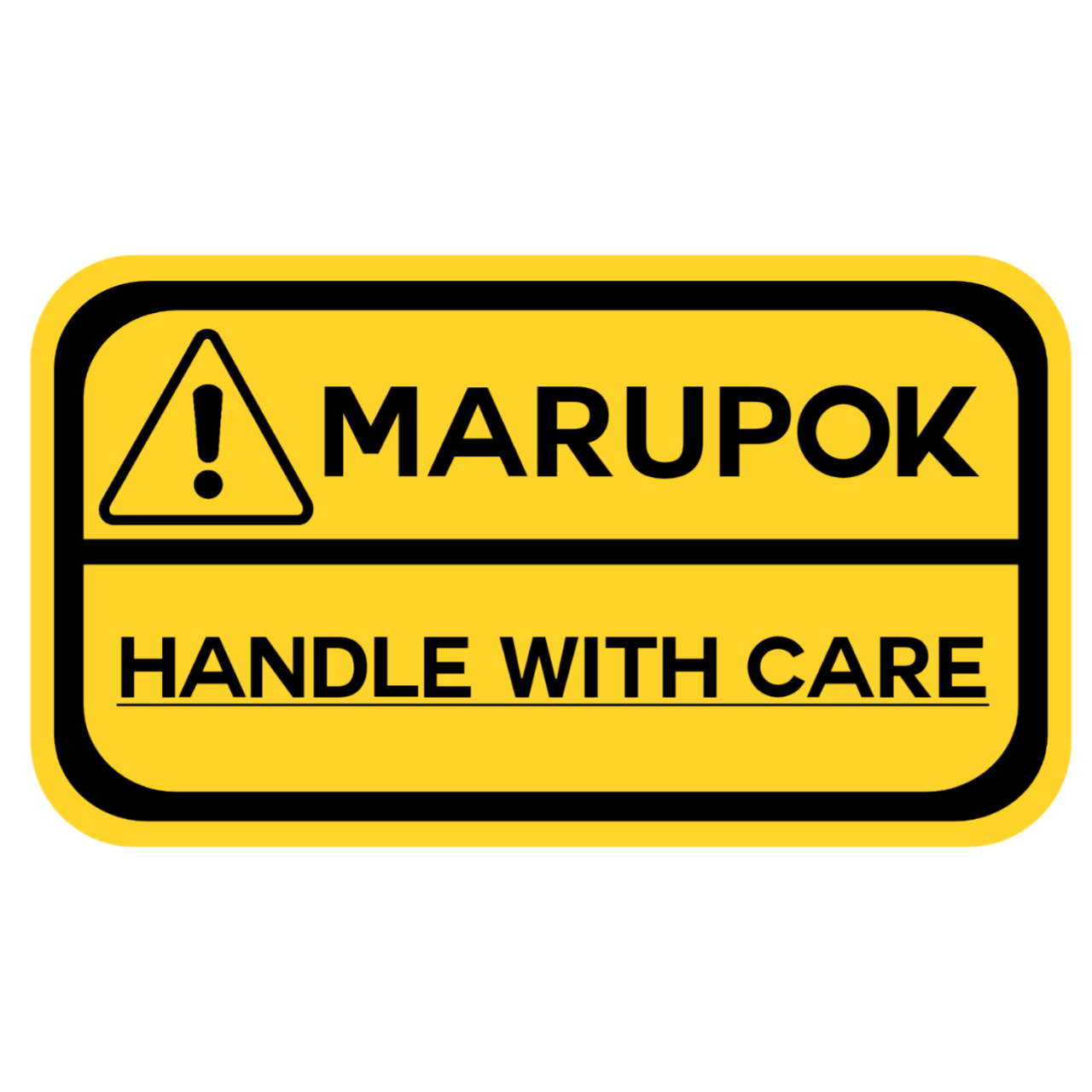 Marupok Vinyl sticker waterproof high quality stickerLaminated Decal Sticker | Lazada PH