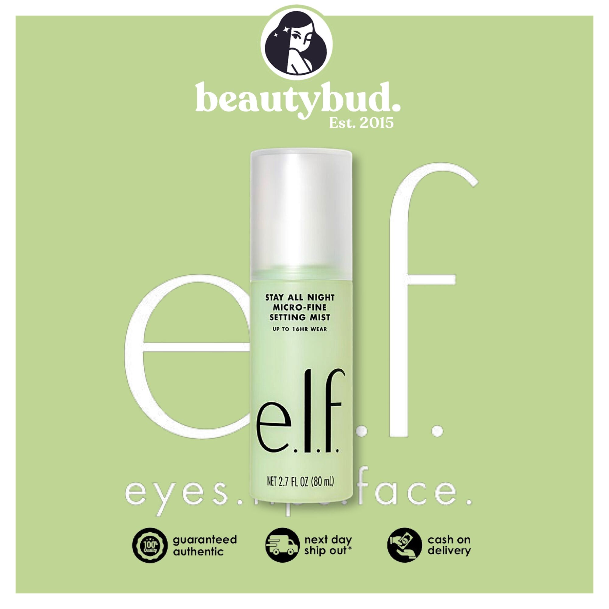 ELF Stay All Night Micro-fine Setting Mist | Lazada PH