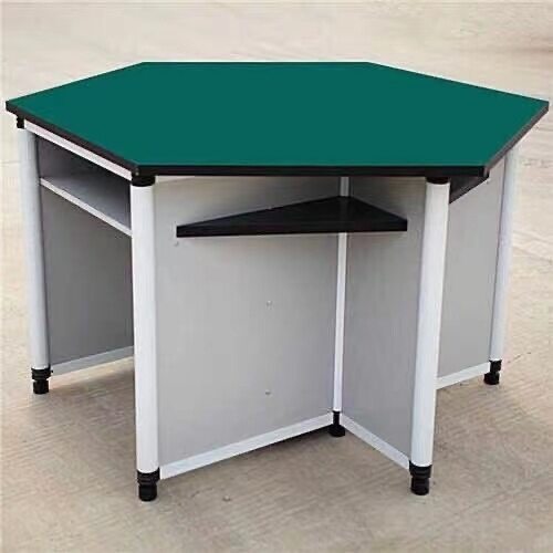 School Classroom School Desk and Chair Hexagonal Table Primary and ...