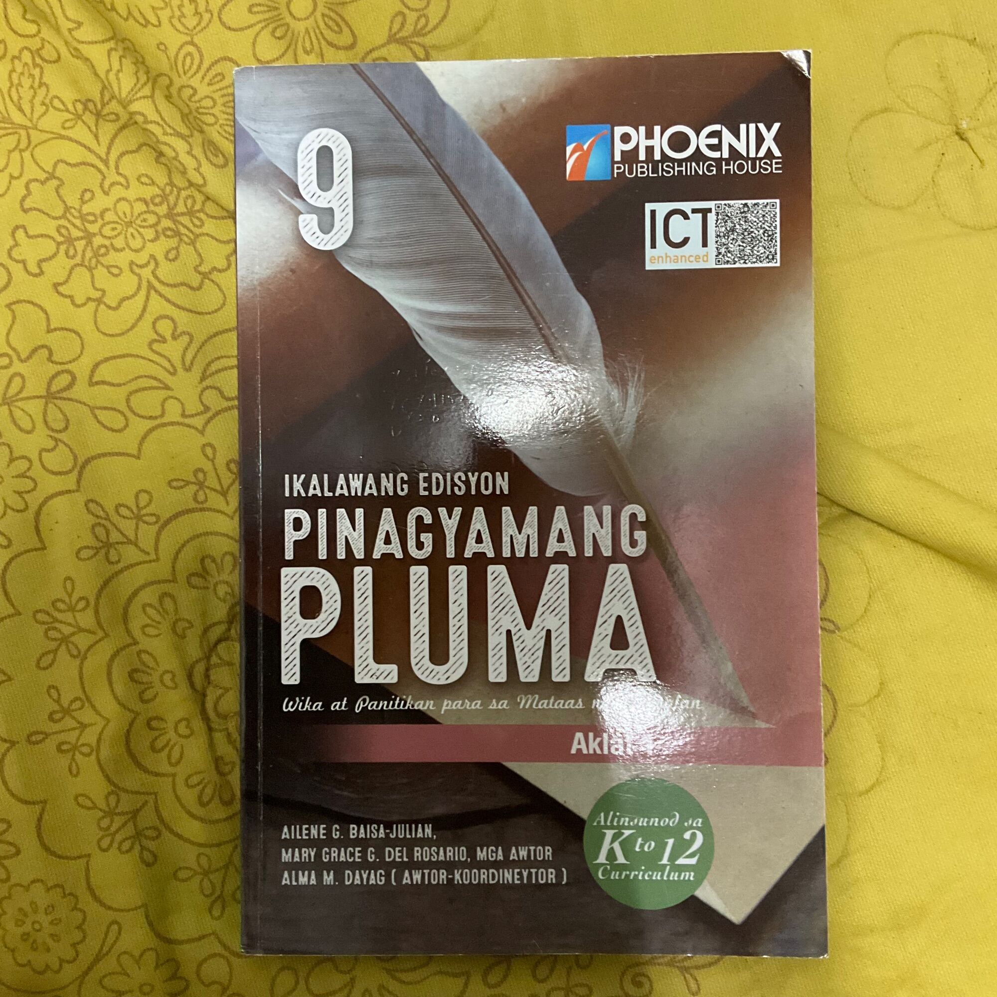 Pinagyamang Pluma (Aklat 1) for Grade 9 | Lazada PH