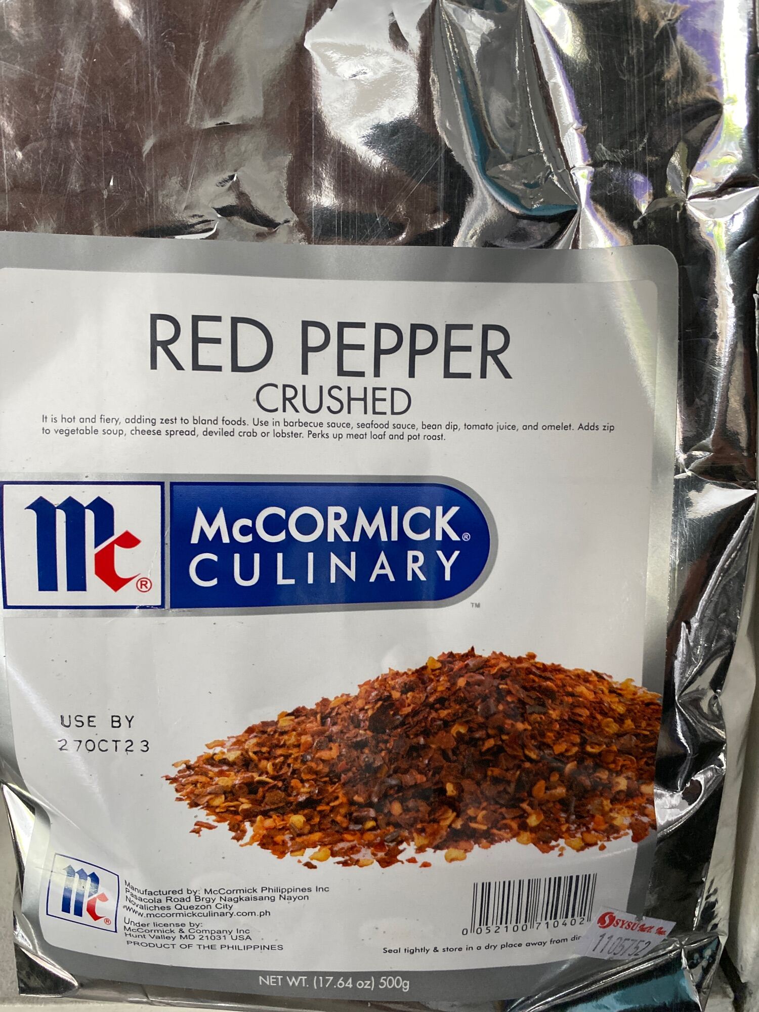 McCormick Red Pepper Crushed 500g | Lazada PH