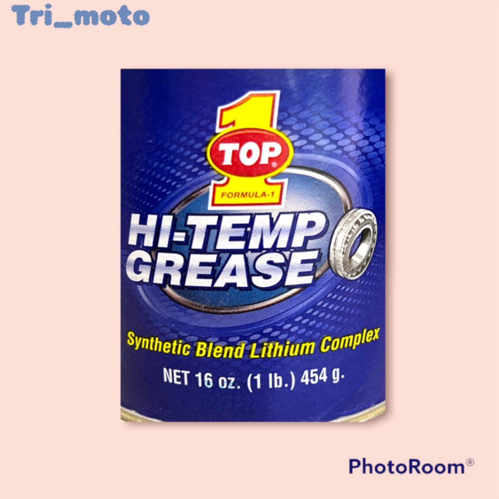 TOP 1 HI-TEMP GREASE SYNTHETIC BLEND GREASE 454 G | Lazada PH