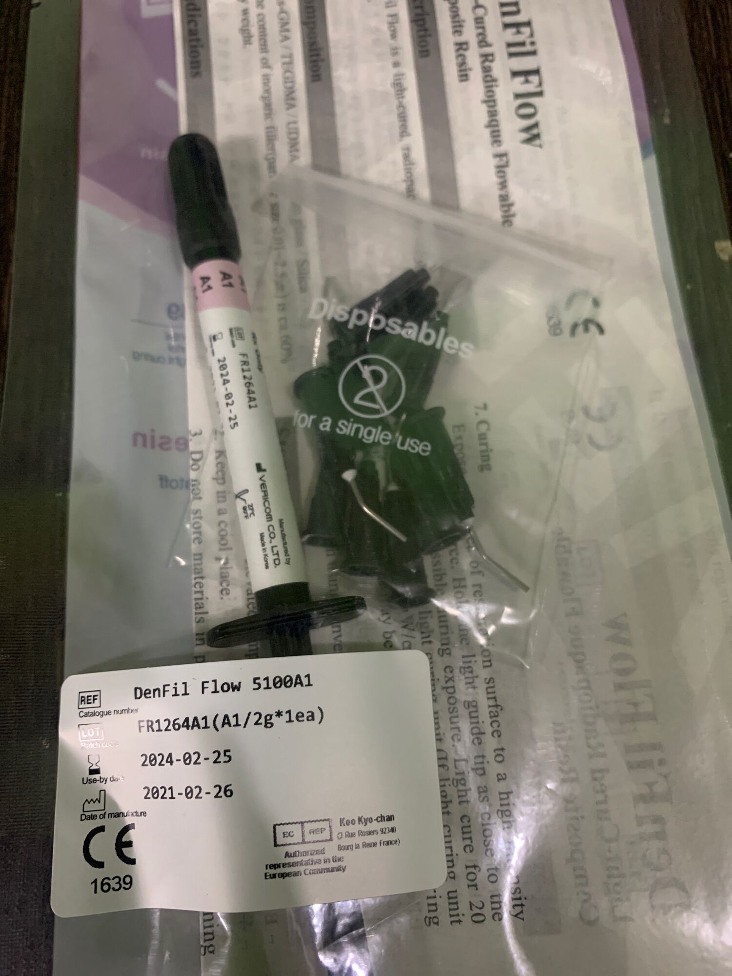 GENUINE100% Denfil Flow Flowable light cured composite resin | Lazada PH