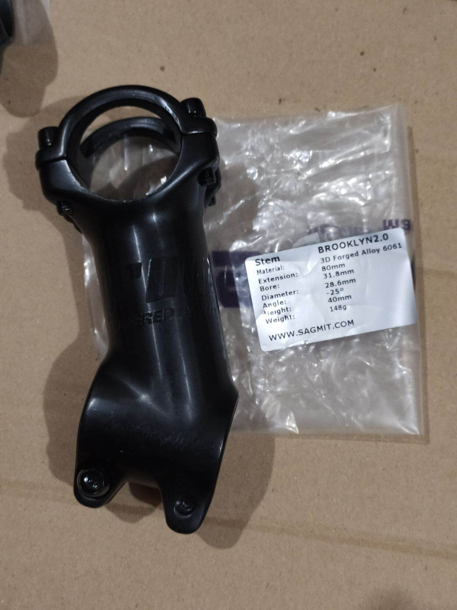 Sagmit Brooklyn 2.0/3.0 stem || Sagmit Generation 2.0 stem || 80mm (-17 ...