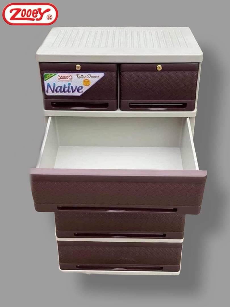 Start up native rattan ZOOEY drawer 5layet and 6layer high quality ...