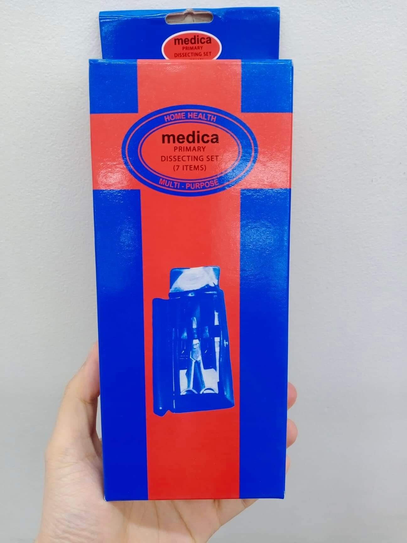 Home Health Medica Primary Dissecting Set 7 items with Leather Pouch ...