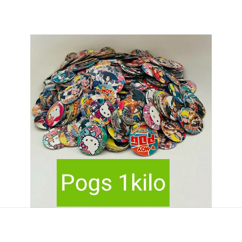 Pogs 1kilo 950+pcs pog toys for kids | Lazada PH