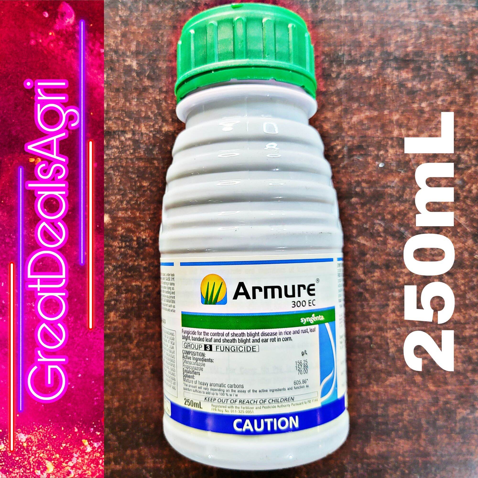 ARMURE 300 EC DIFENOCONAZOLE + PROPICONAZOLE FUNGICIDE (250mL) BY ...
