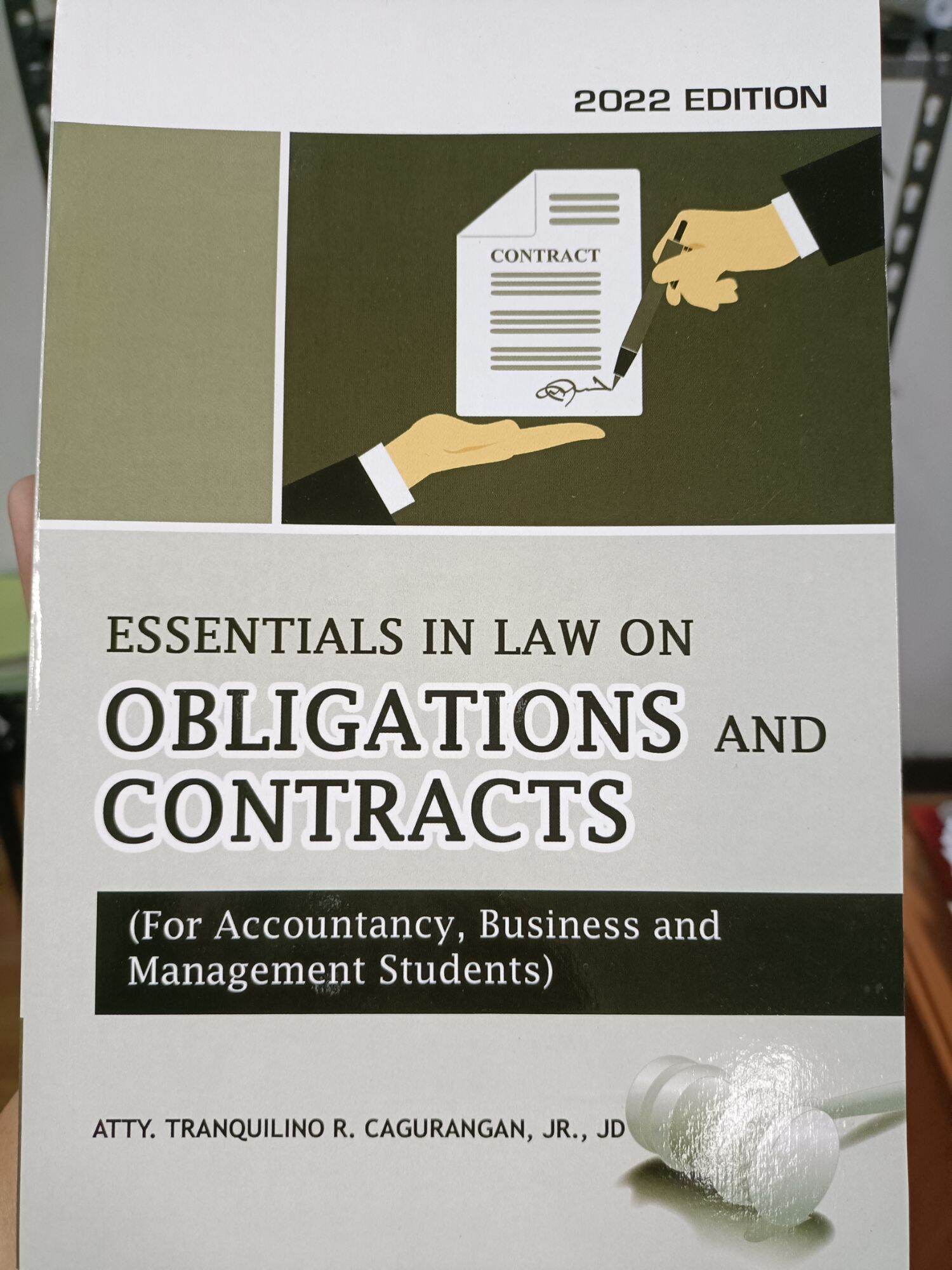 Essentials in Law on Obligation and Contracts l College l Cagurangan l ...