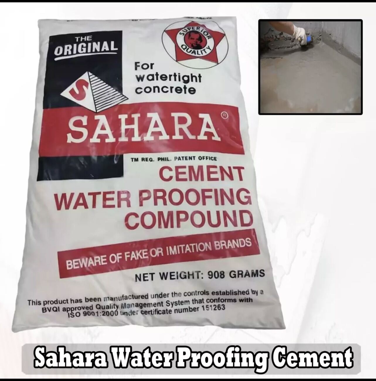 SAHARA cement water proofing compound 908 Grams | Lazada PH