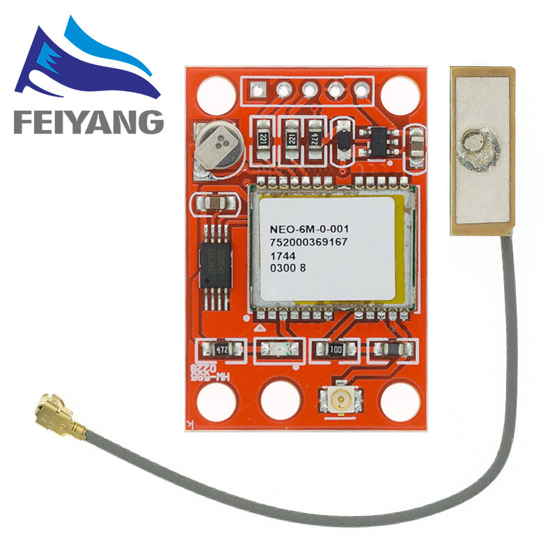 NEO-6M GPS Module GY-GPS6MV2 NEO6MV2 Buit-in EEPROM APM2.5 Antenna 3V ...