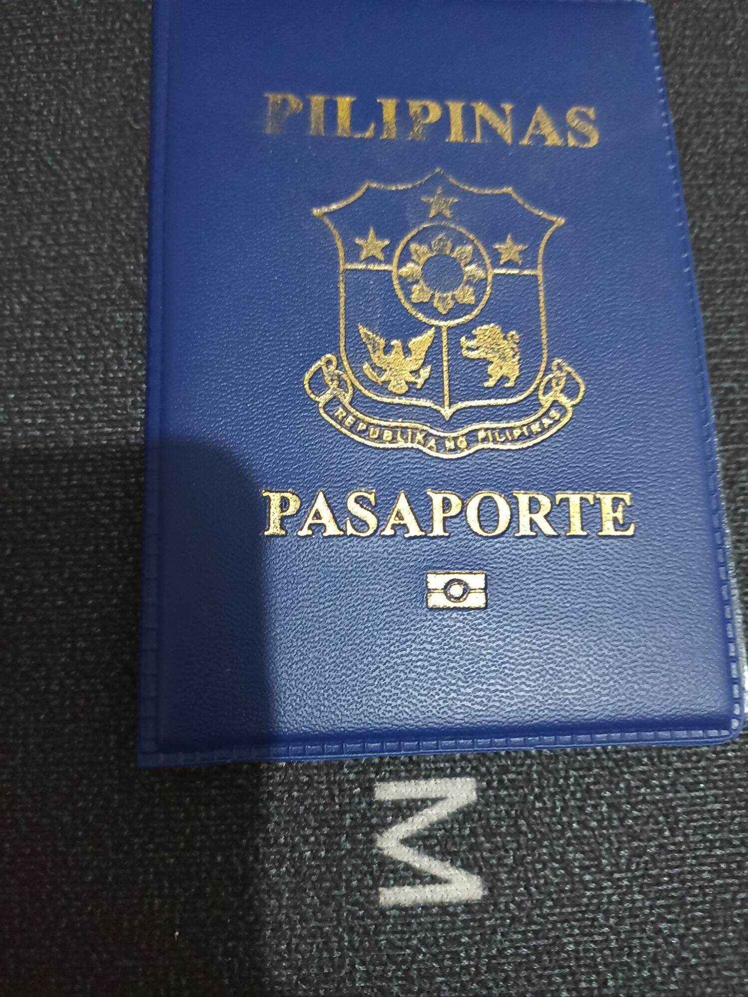 PASSPORT HOLDER/COVER/JACKET/PROTECTOR ( with gold print stamping of ...