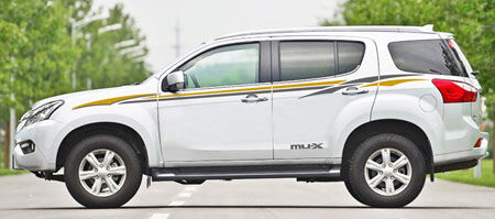 Applicable to Five Ten Bell Mu-X Car Stickers Garland MUX Mu Ranger ...