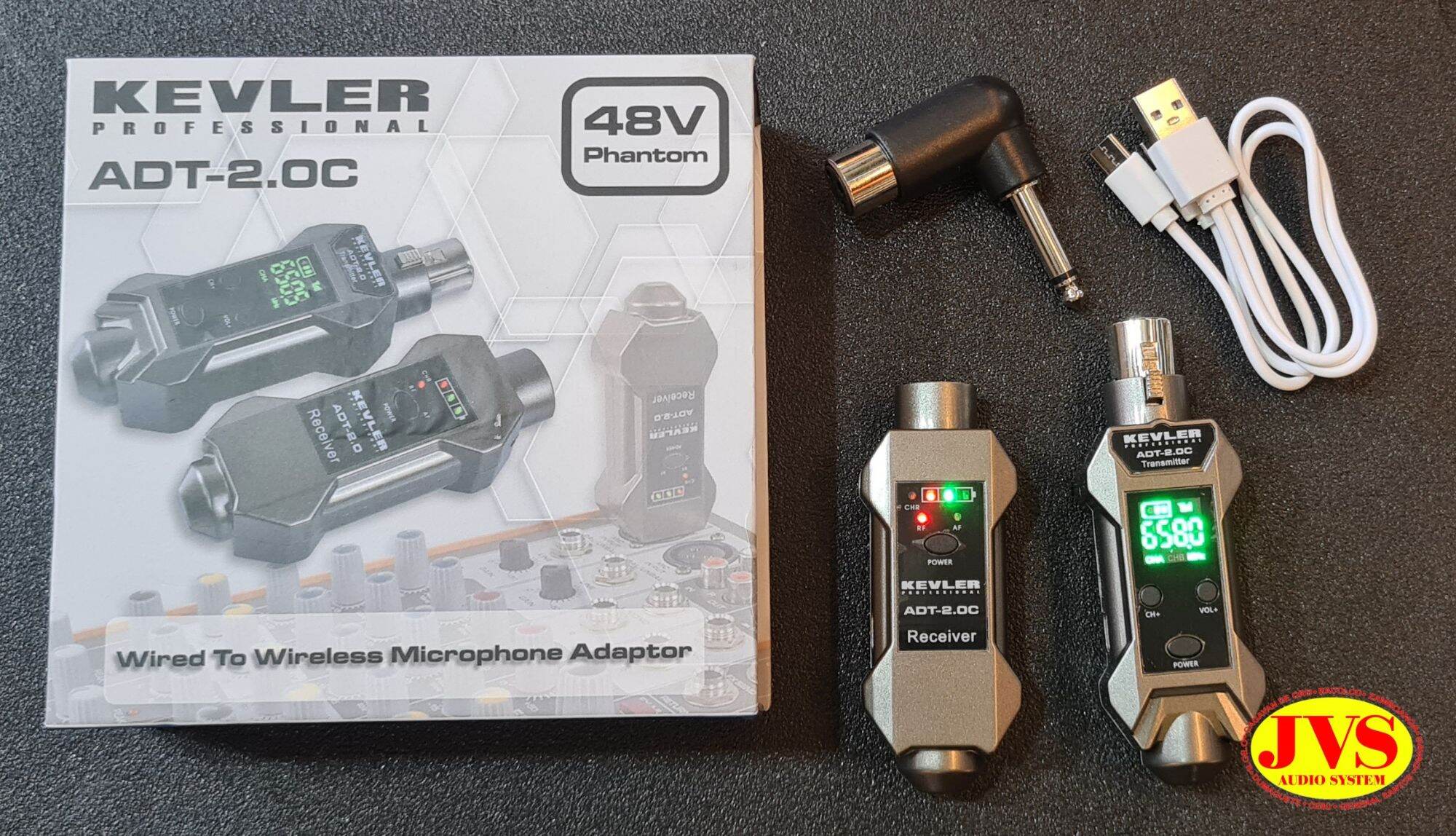 Kevler ADT 2.0 Professional Wired to Wireless Microphone Converter ...