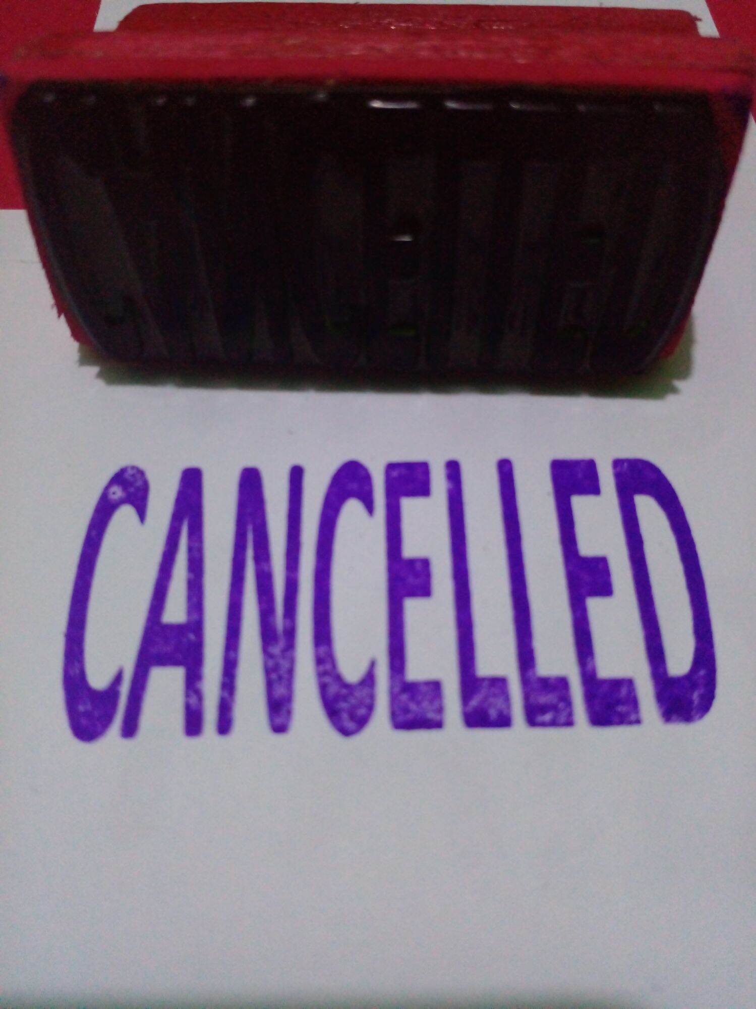 CANCELLED STAMP MACHINE MADE | Lazada PH