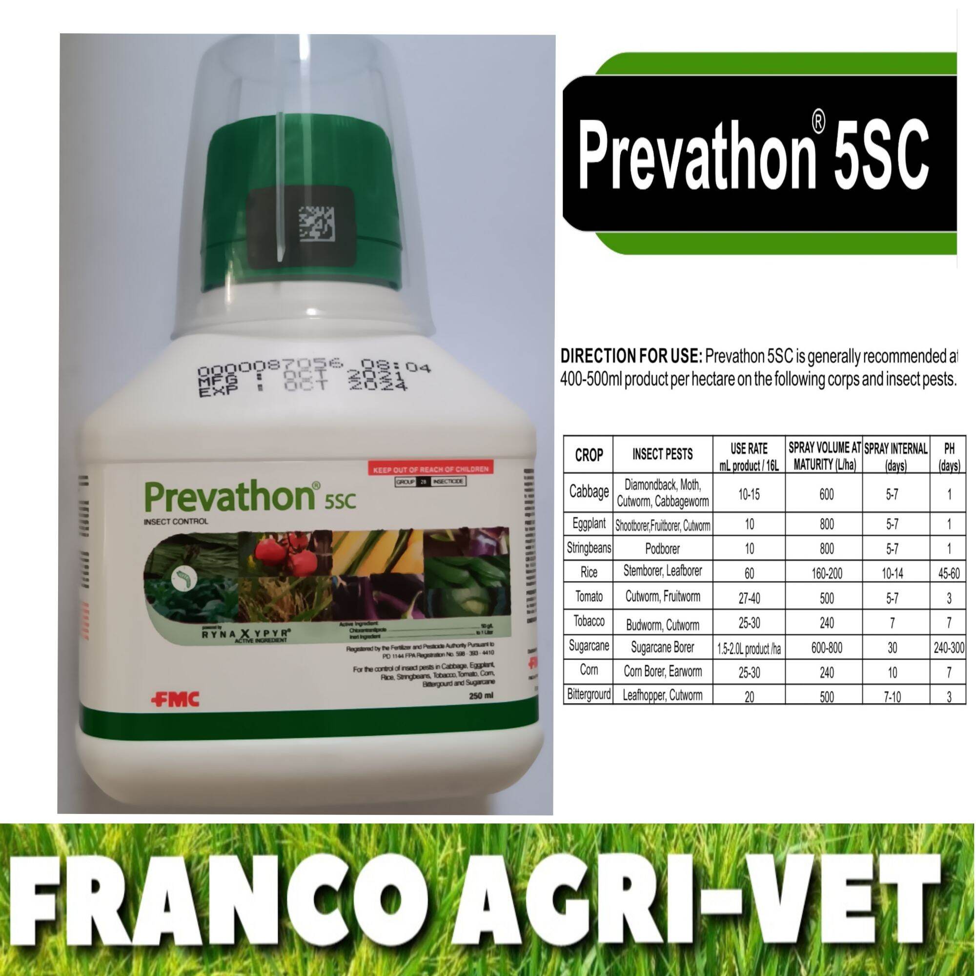 Prevathon 5SC 250ml Insecticide | Lazada PH