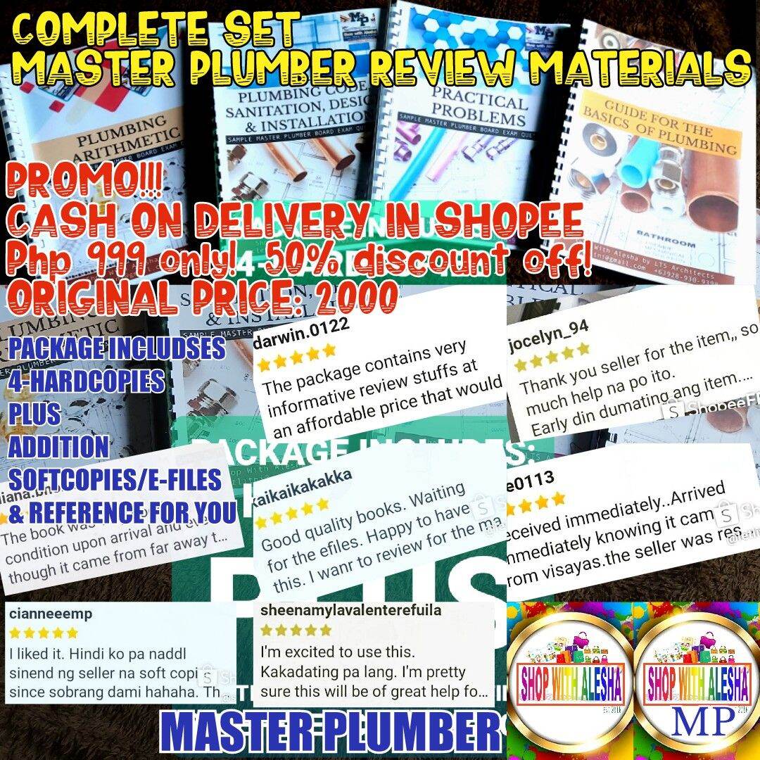 Master Plumber Reviewers | Lazada PH