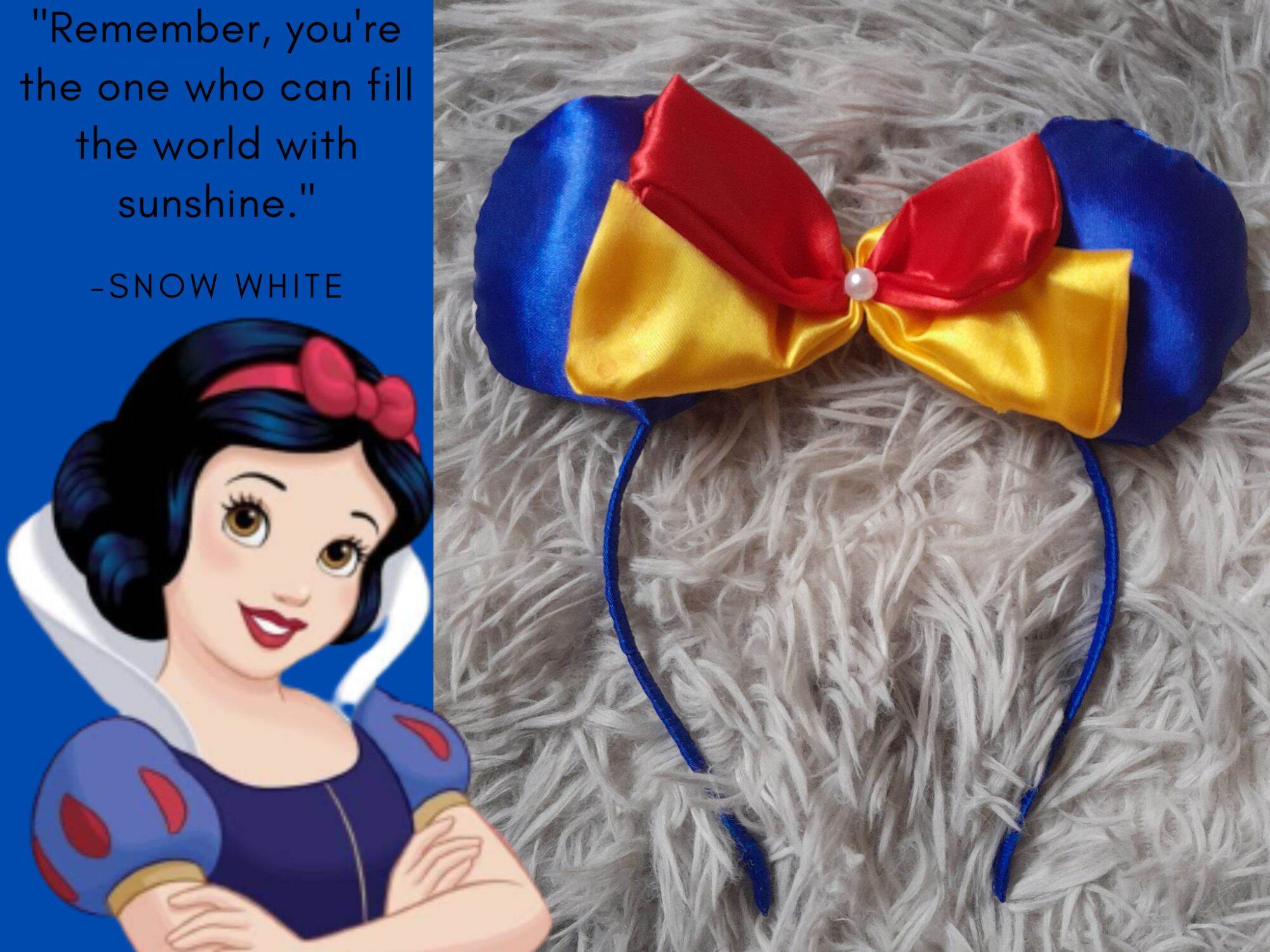 Snow White - Disney Ear Inspired Headband for Girls | Lazada PH